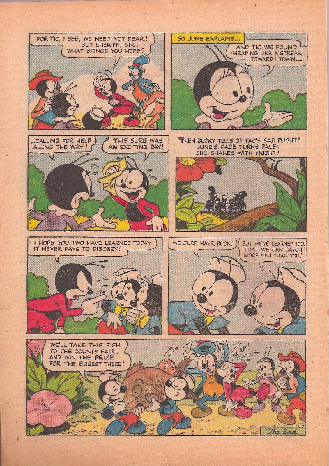 Weirdo's Corner: Bucky Bug Goes To Town