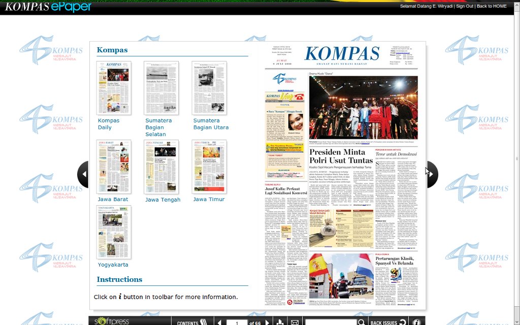 membaca koran dengan epaper | kipulBlog