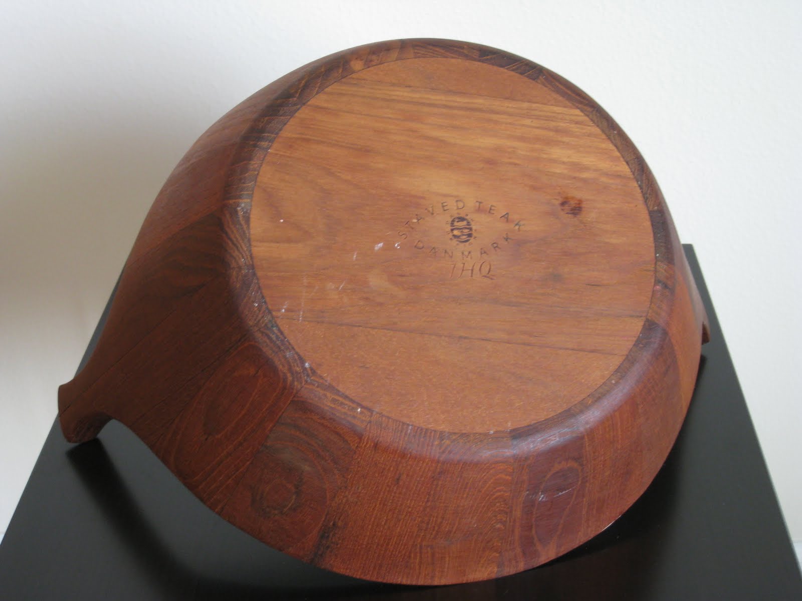 The Norge Thrifter: Jens H. Quistgaard Staved Teak "Viking Bowl" Made ...
