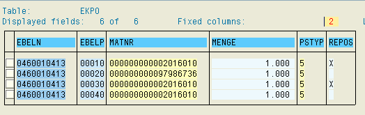 EveryDay ABaP !!: Purchase Order - Free Item Flag (UMSON)