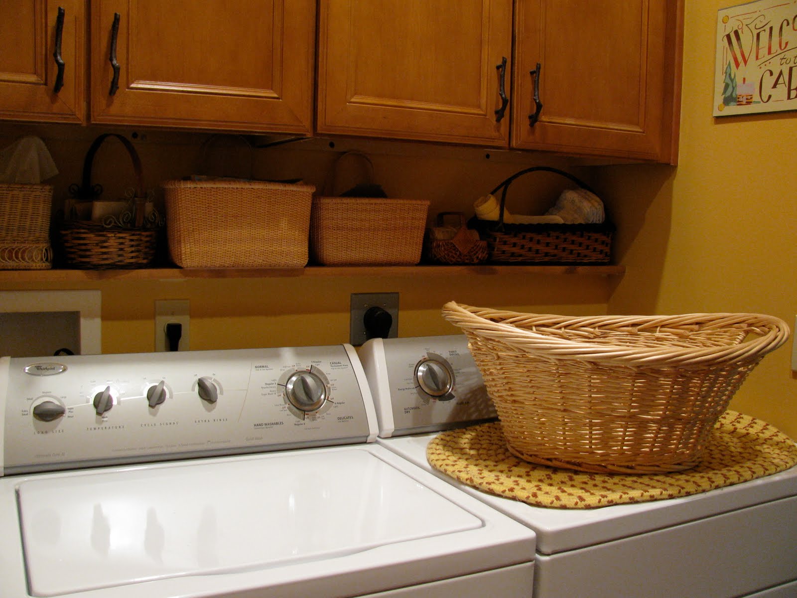 Smoky Mountain Cabbage: The Laundry Room-Before and After