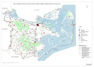 Webcams Romania: Webcam Tulcea Piata Civica - Harta rutiera Tulcea