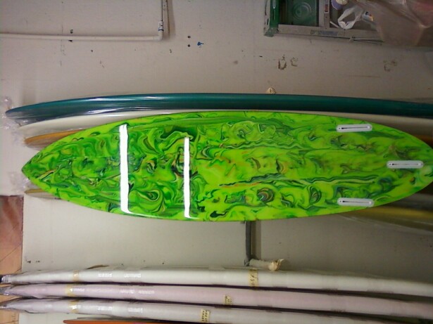 Lyle Carlson Surfboards: Tow Board Step Off Board and Kiteboard