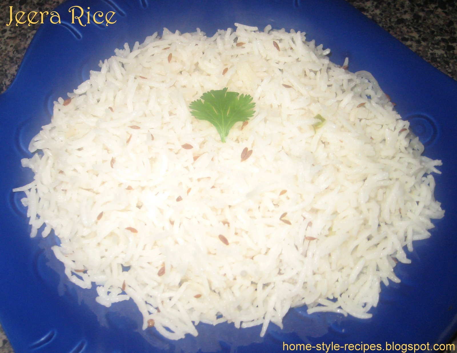Share-A-Recipe: Jeera Rice