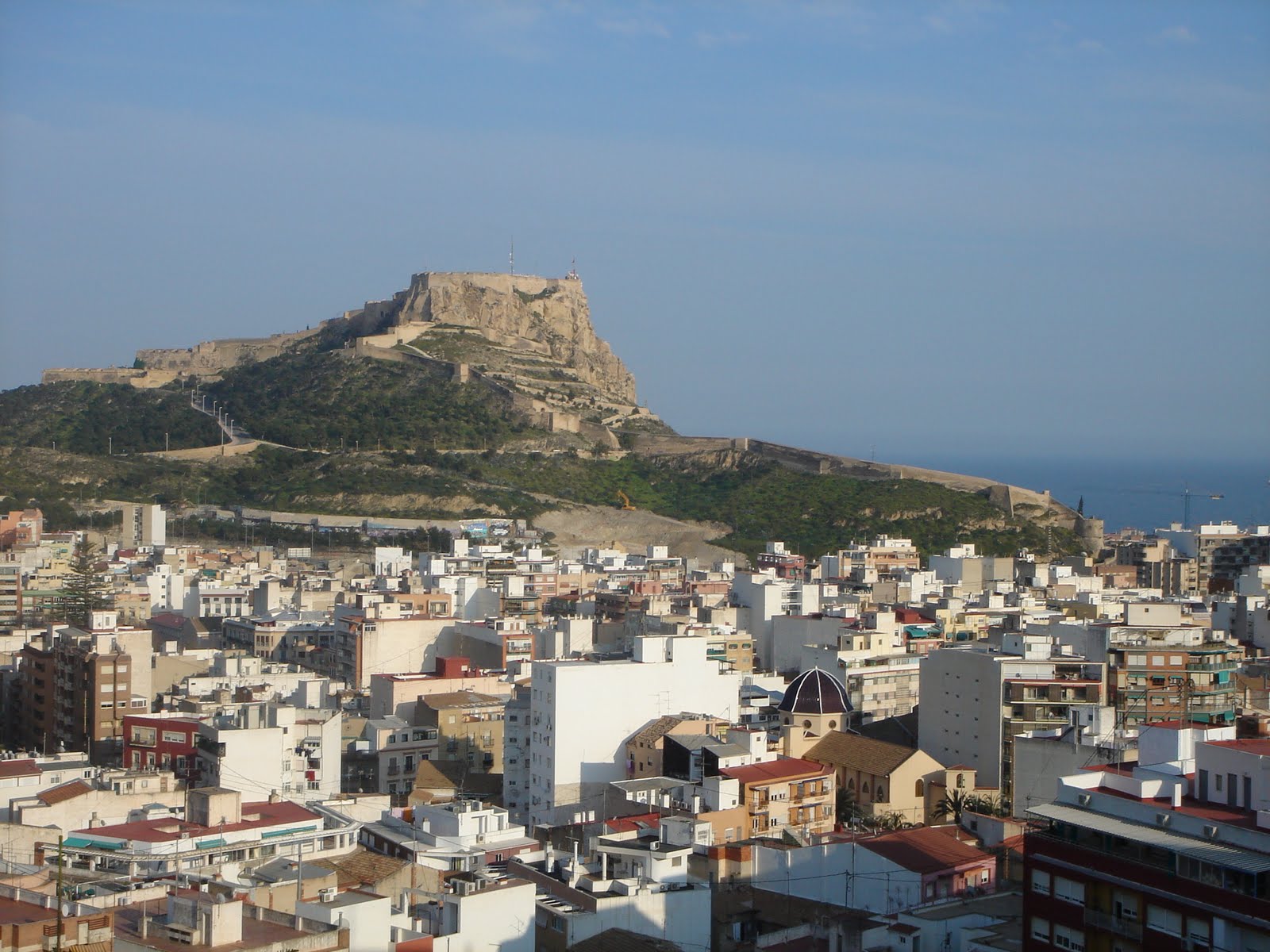 Historia y Genealogía: Alicante. Castillo de Santa Bárbara y castillo ...