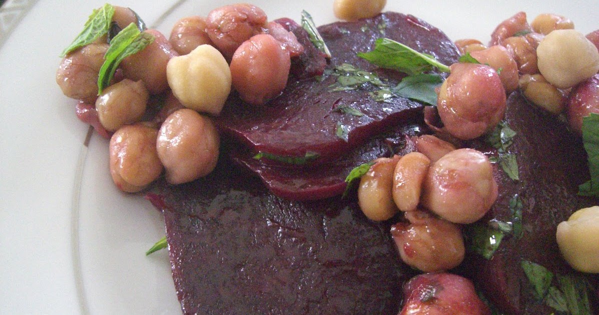 Balsamic Beetroot & Chickpea Salad with Mint | Tinned Tomatoes