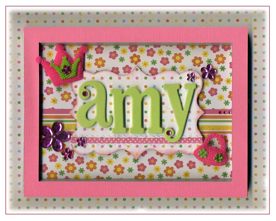 Amys Collages and Other Scrap Stuff: All Star Frame & Name Frame & A ...