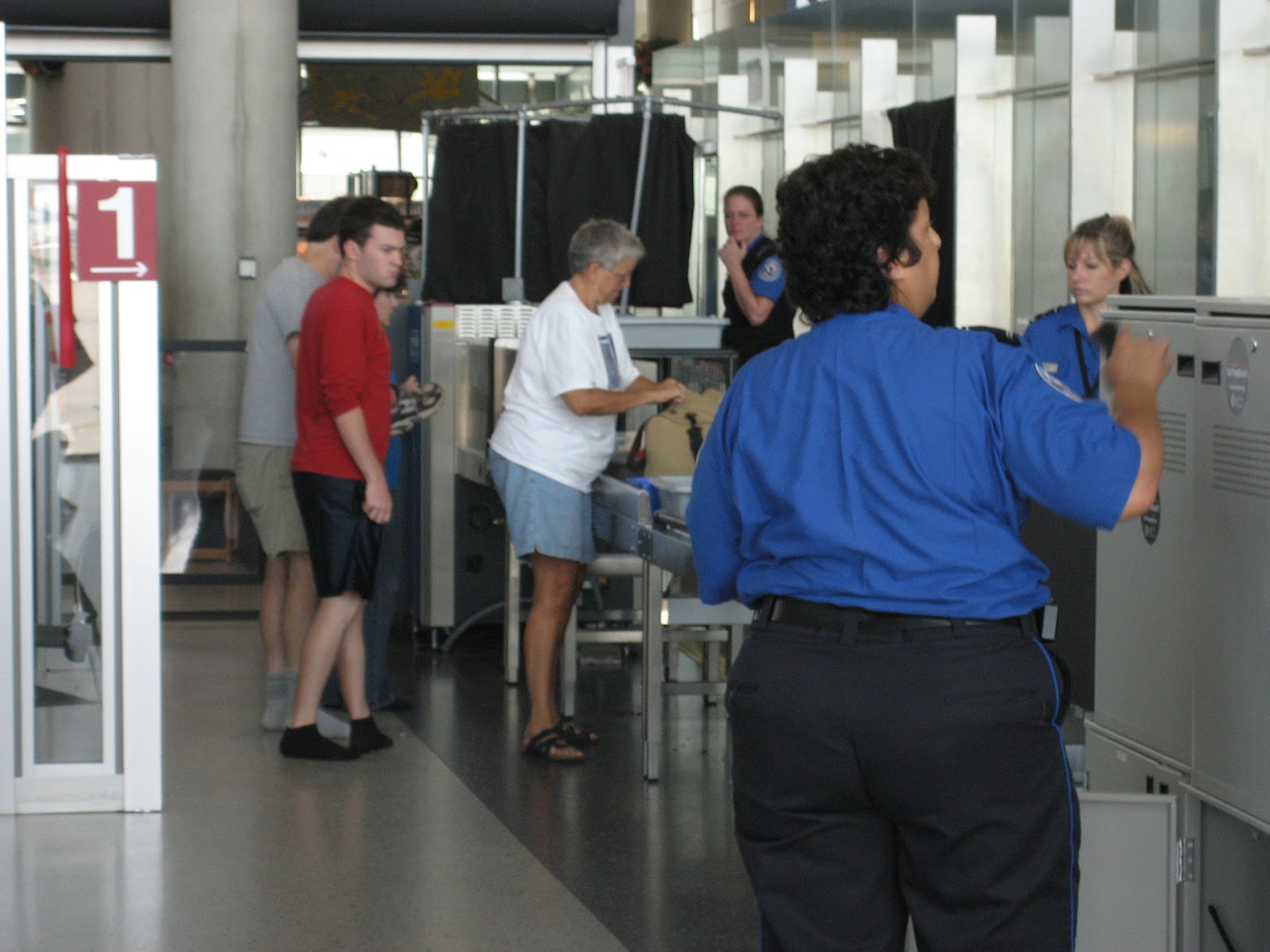 Flying Lessons: Full Body Scanner Reveals American National Character