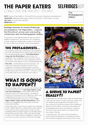 Negotiated Studies: Paper Eaters: The Event!