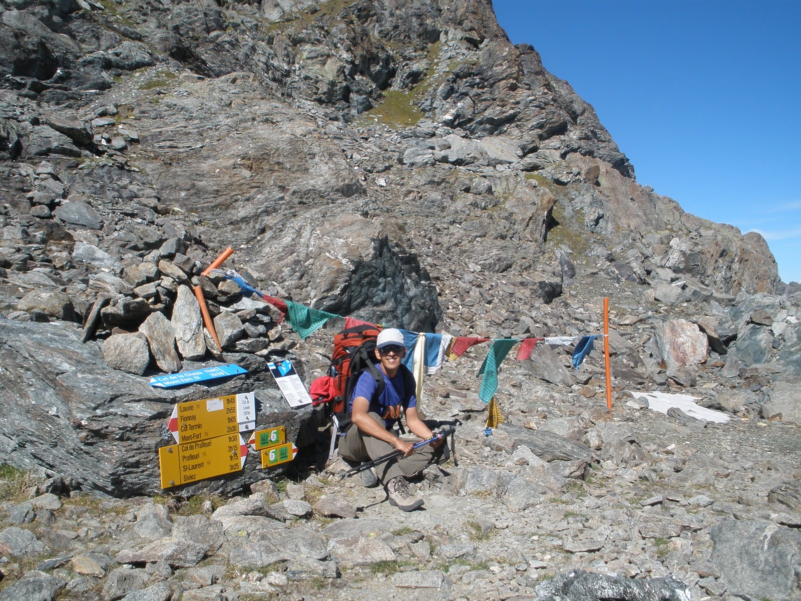 Hikes, Huts & Hotels in the Alps: Haute Route: Cabane du Mont Fort to ...