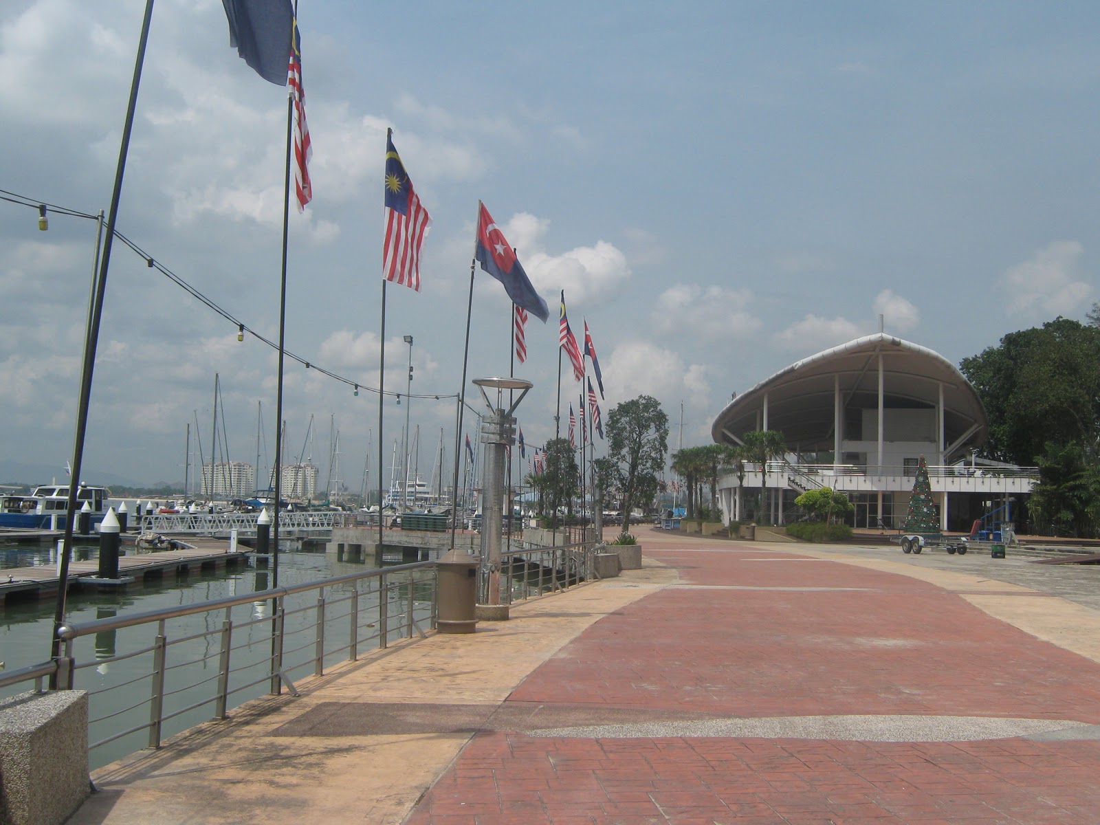 SV Erica's travels: Danga Bay marina, Johor Bahru, Malaysia
