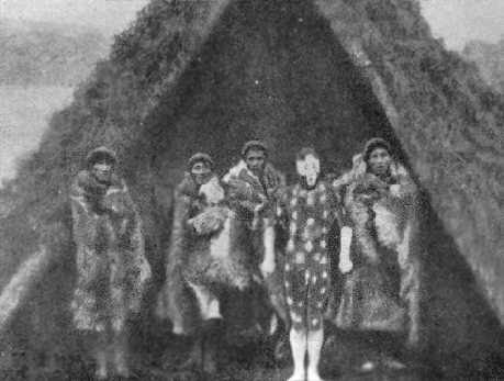 Yaganes, Onas y Rapa Nui: La vivienda de los Onas