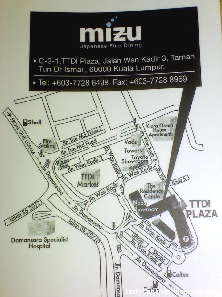 Jules eating guide to Malaysia & beyond: Mizu - Japanese Fine Dining, TTDI