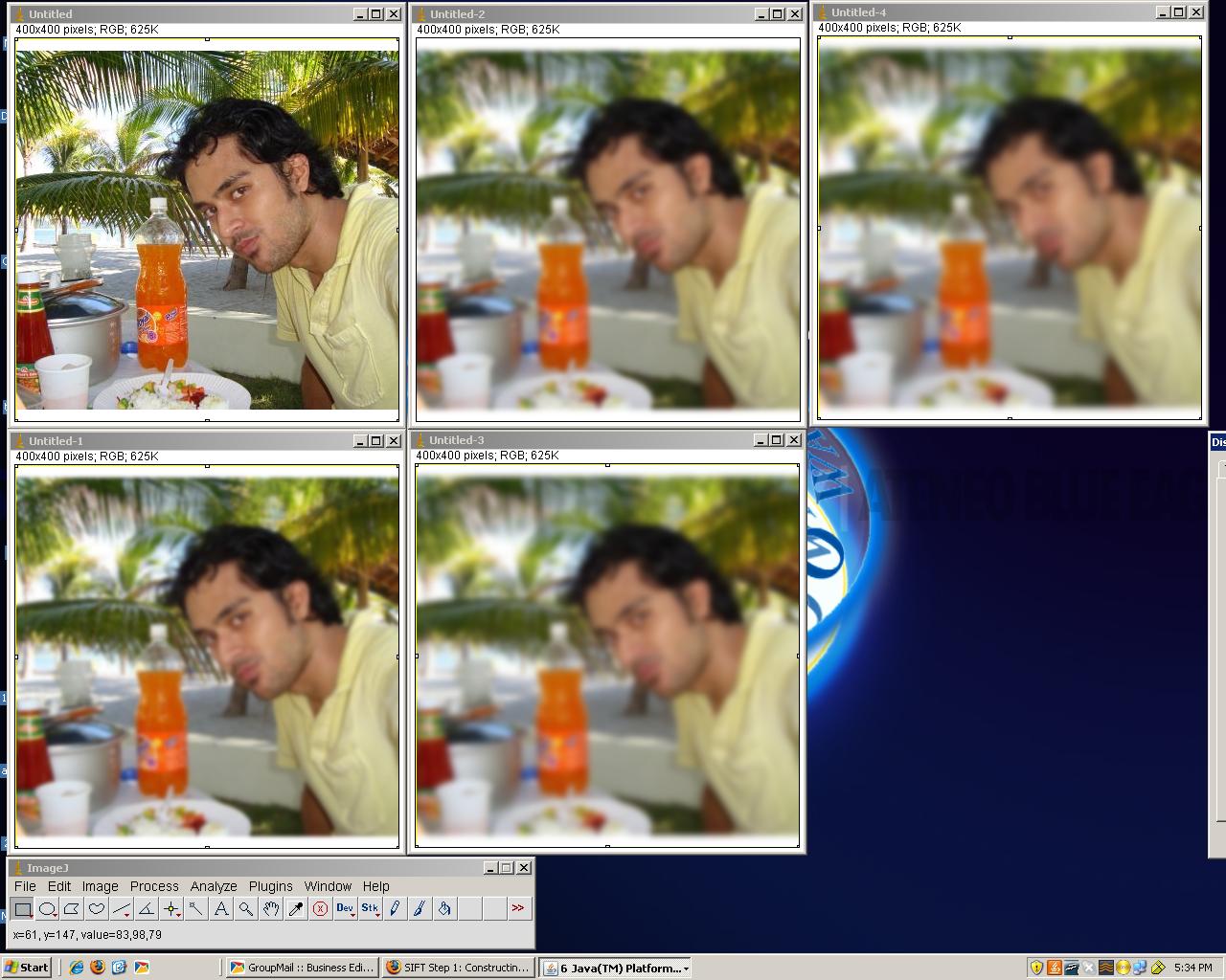 Matlab Working With Videos Details Behind Sift Feature Detection