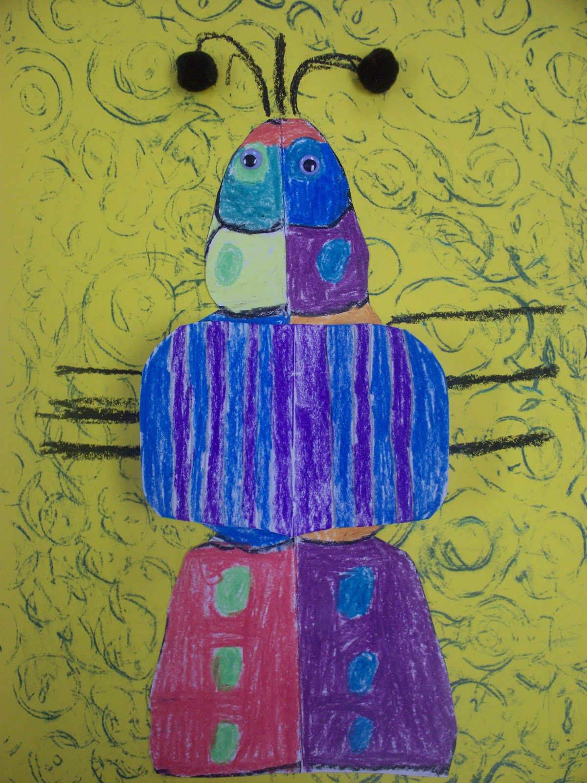 Creating Art: Symmetrical Insects