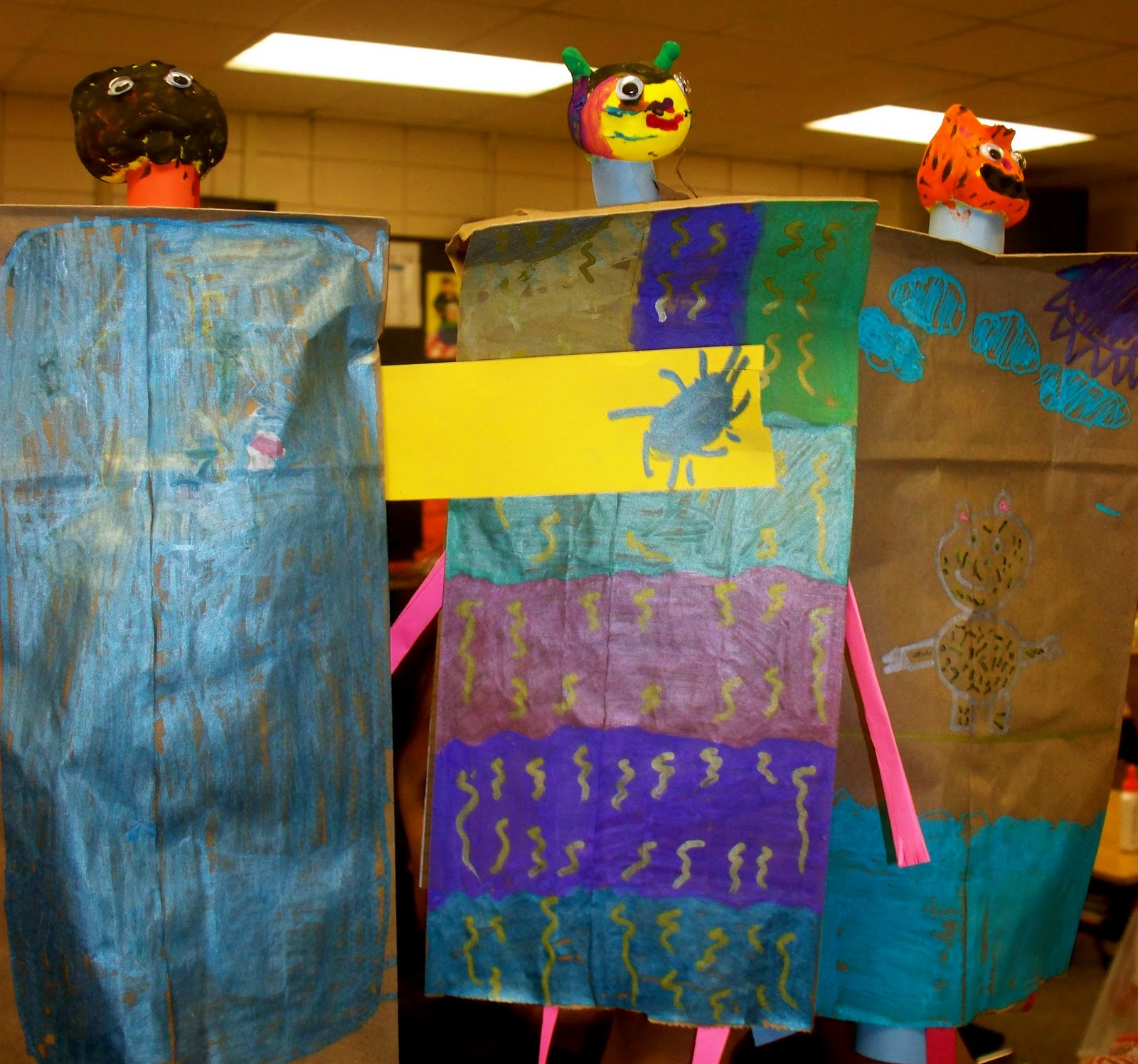 Creating Art: Character Puppets