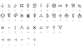 Nagana: Abecedario alien de Futurama