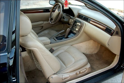 Vip-inspired Lexus SC300: From Tan to Black