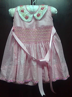 Brazilian Embroidery by Athiya Fassey: Smocked Frock