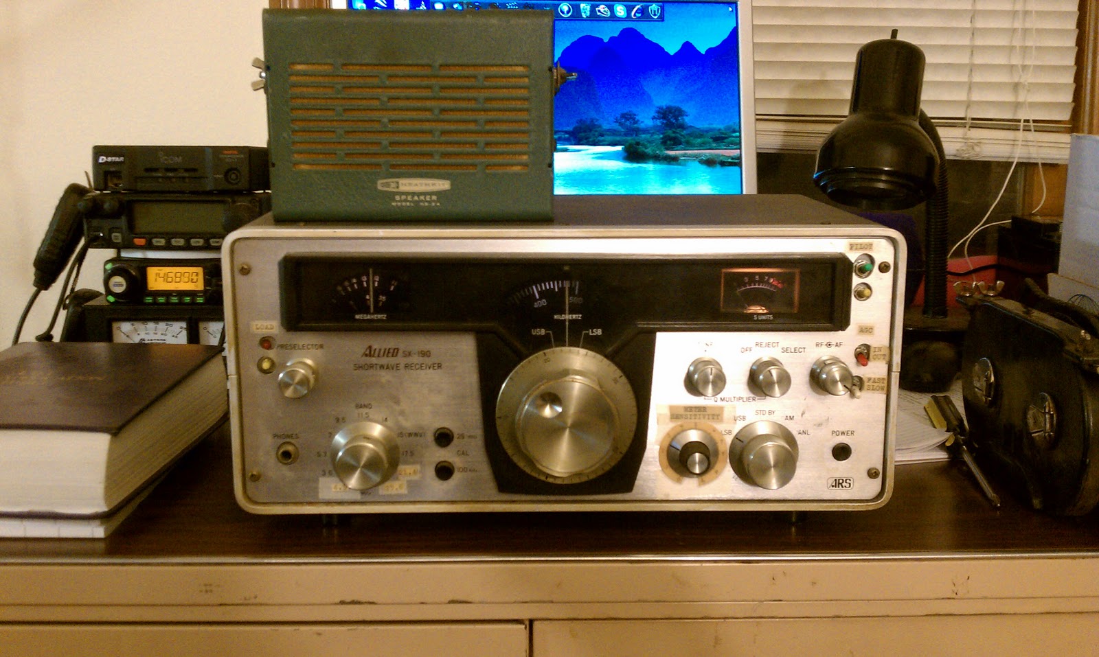 K4GTM: Allied SX-190 Shortwave Receiver