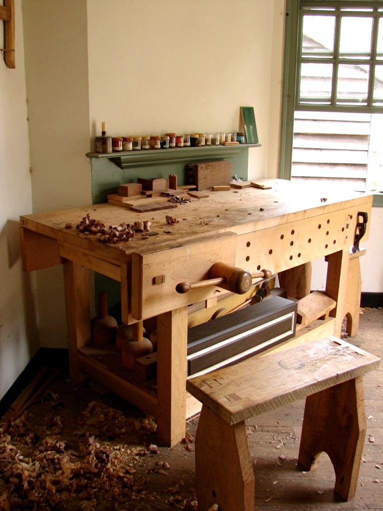 Dan's Shop: Colonial Williamsburg Joiner's Shop