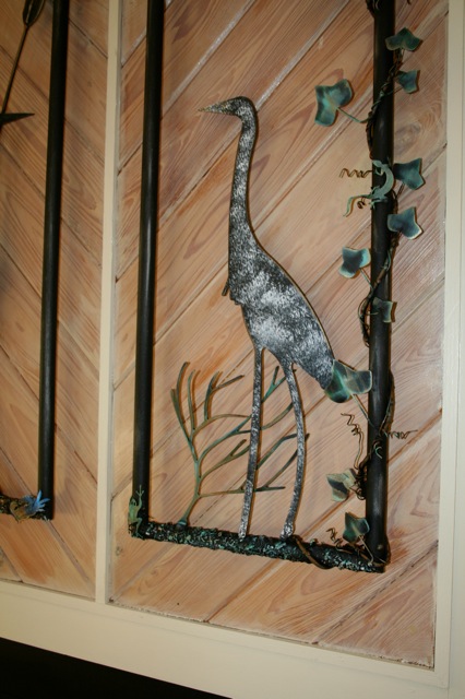 David McCune Metal Art: INSTALATION December 2010 SUNSET BEACH NC