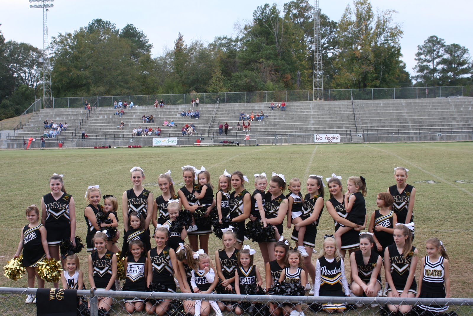 The Williamson Family: Cheerleader Mascot