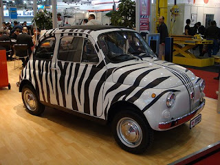 Tamerlane's Thoughts: Zebra Striped Nissan 300ZXs