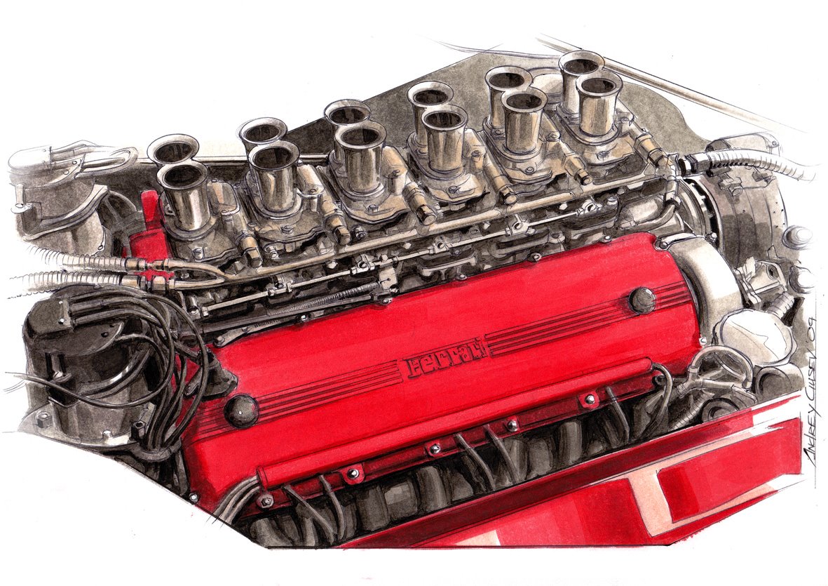 Tamerlane's Thoughts: Cool car art by Andrey Gusev