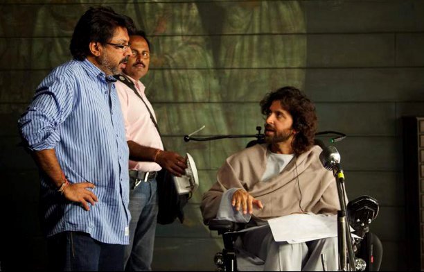 testing: Guzaarish - On The Set Pictures - Hrithik Roshan & Aishwarya ...