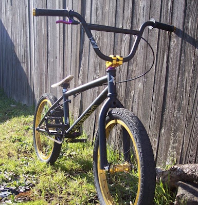 EUGENE BMX SCENE: THE LONG AWAITED FRANK WALTER BIKE CHECK!!!!
