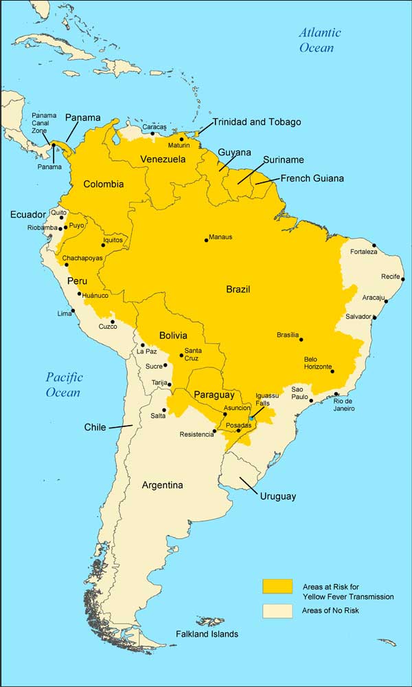 TravelSafe Clinic - Travel Health, Yellow Fever Disease & Vaccination ...