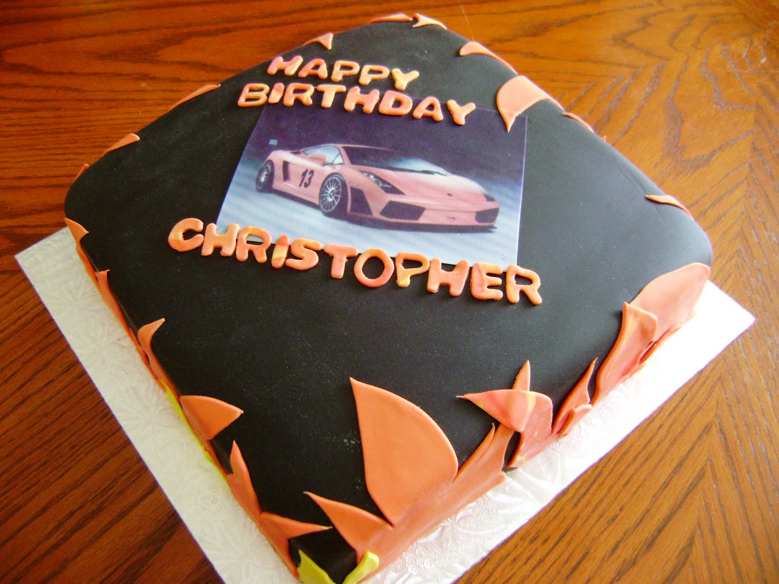 JS Custom Cakes & Cupcakes: Car Cake