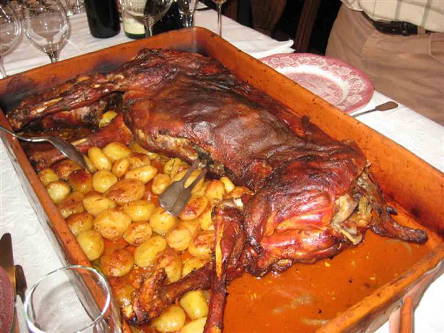 Na Sombra da Estrela: Cabrito o ex-libris da Beira