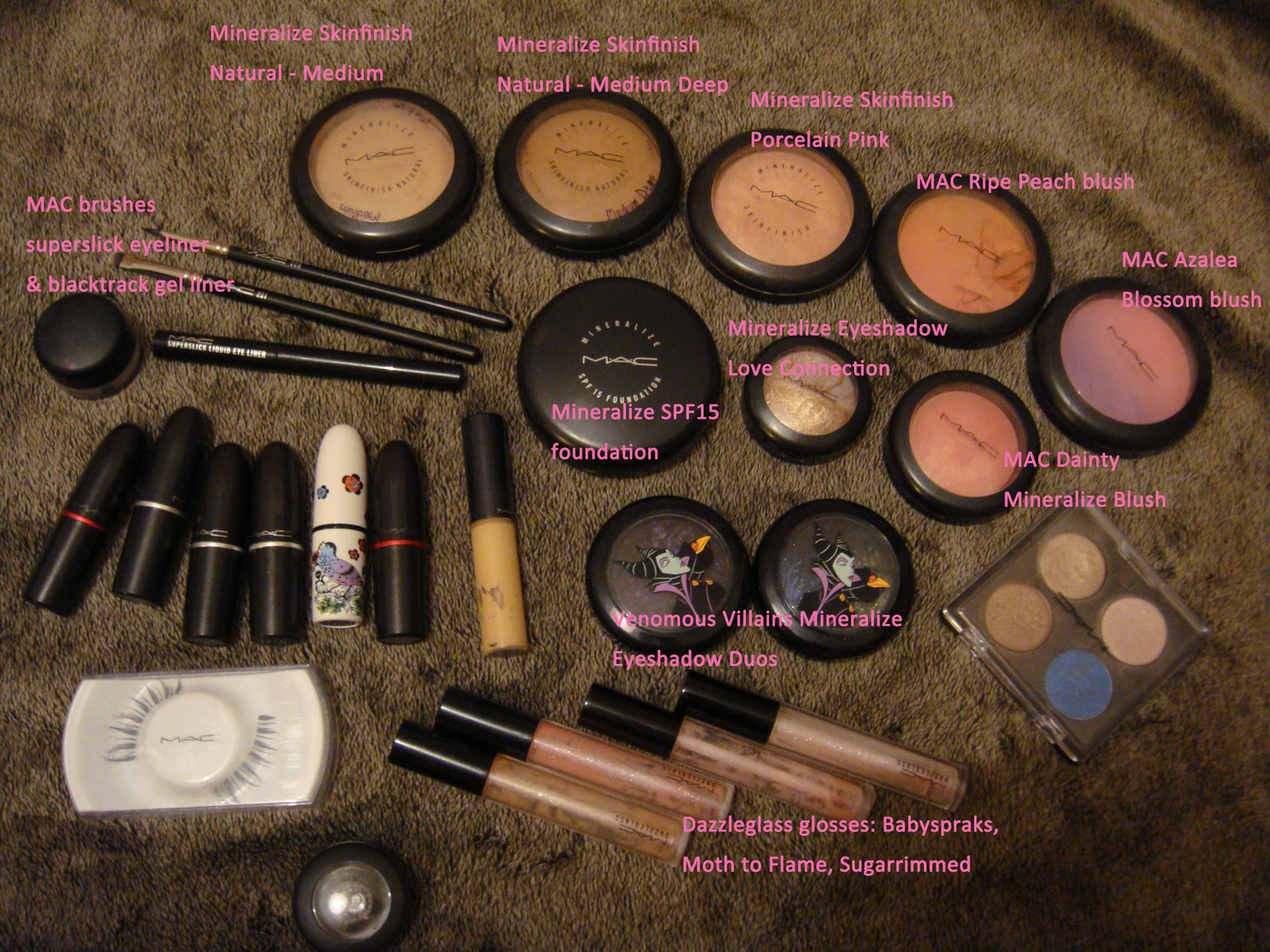 I like makeup \(*^__^*)/: Collection: my current MAC collection!