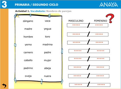 LOS HETERÓNIMOS :: JUGANDO Y APRENDIENDO