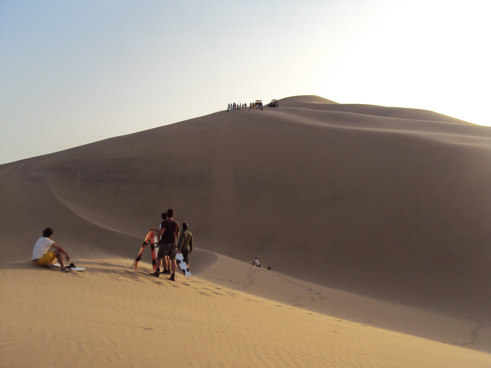 dwell comfortably in the midst of profound uncertainty...: sand surfing