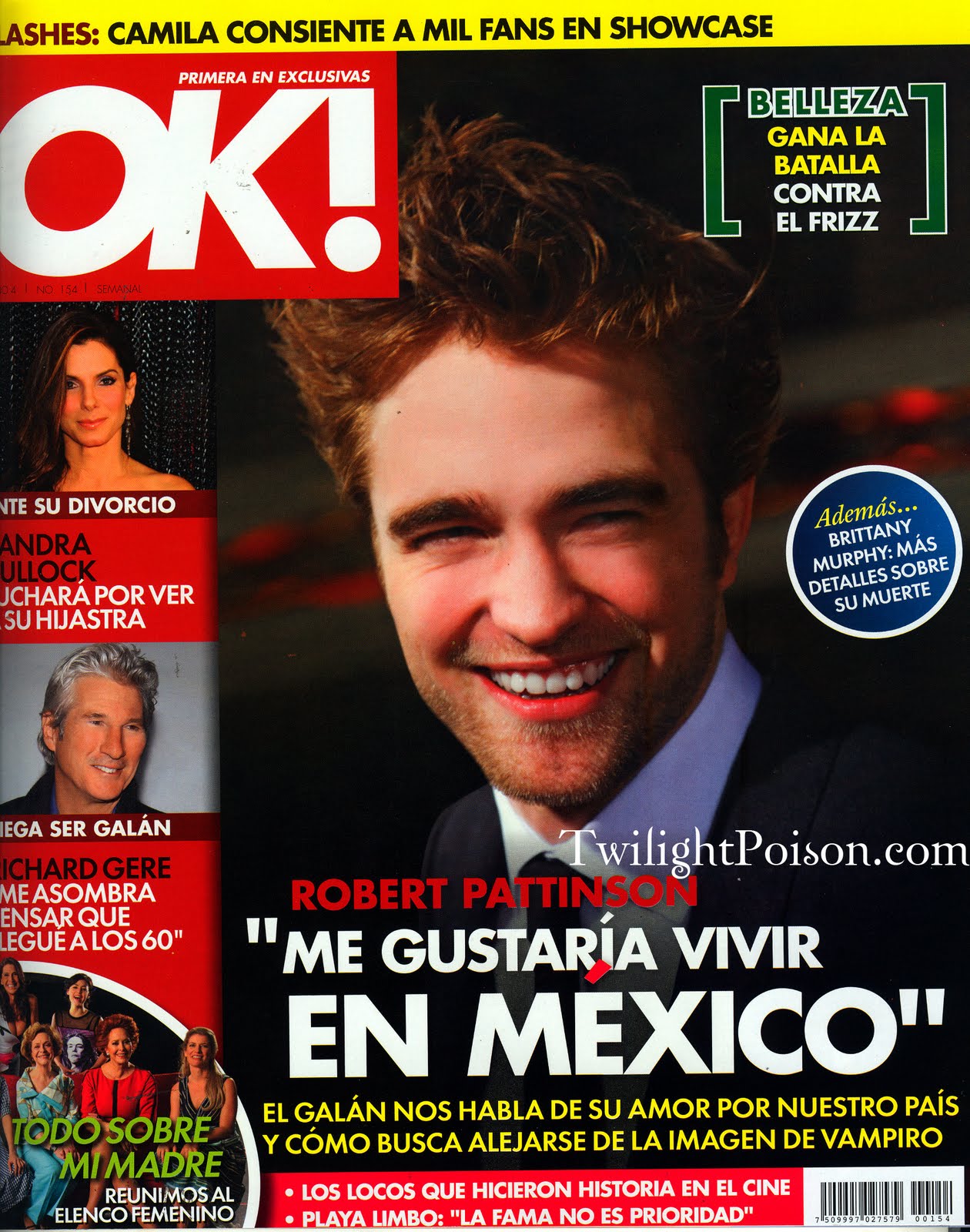 El Mundo de Crepusculo México: Robert Pattinson en la revista "OK" de ...