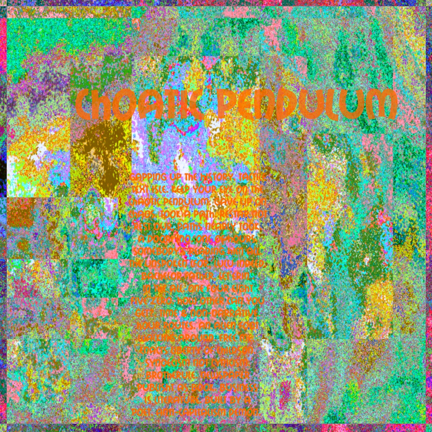 Famous Album Covers: chaotic pendulum