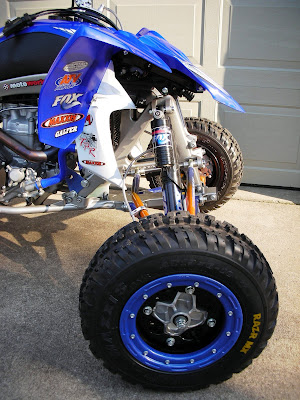 All About ATV: Rolling chassis - TPR project YFZ450R