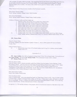 Our Lindley Family Tree: Retta's Ahnentafel (Ancestor Table)