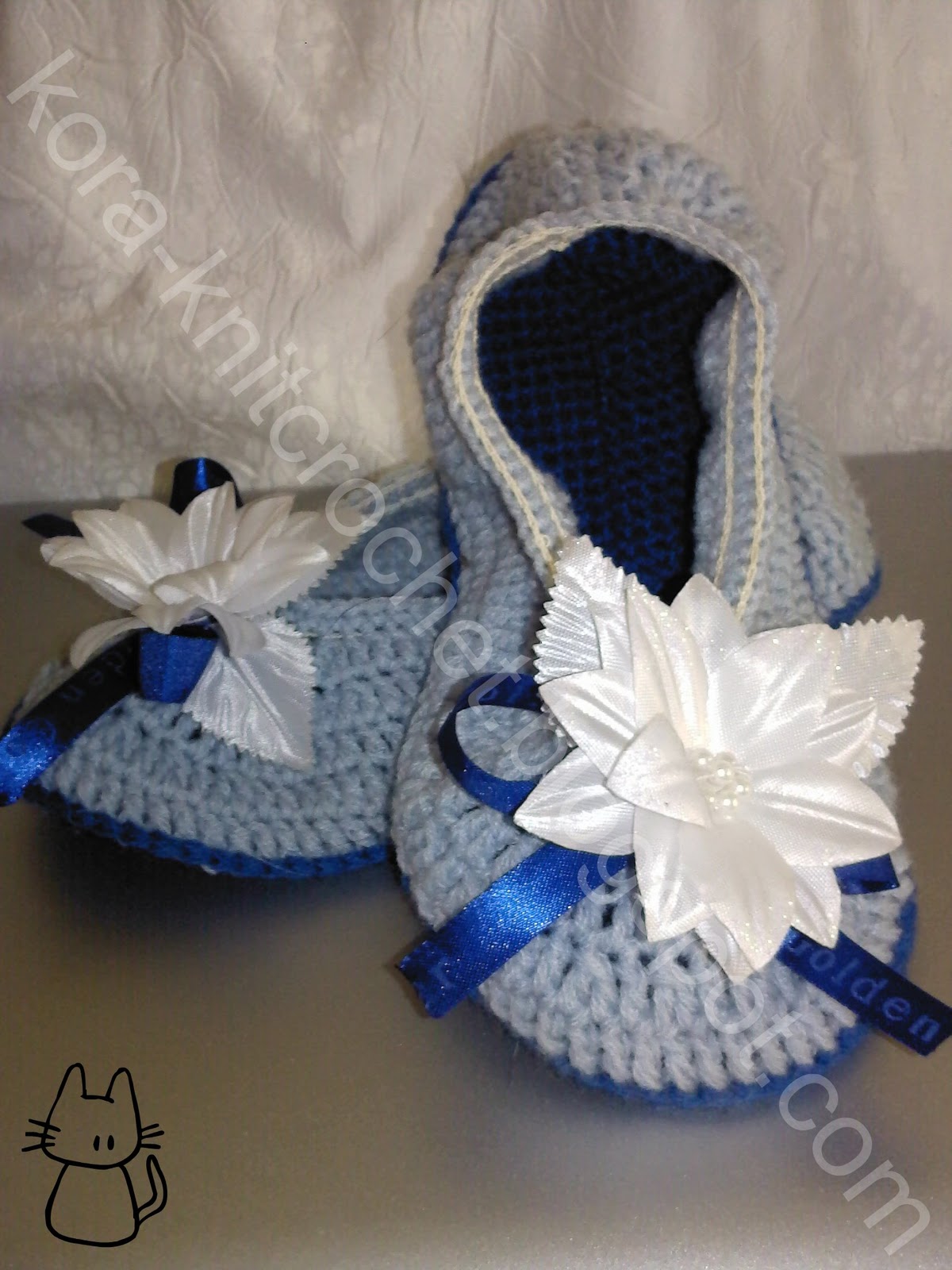 kora-knitcrochet: papucei crosetati