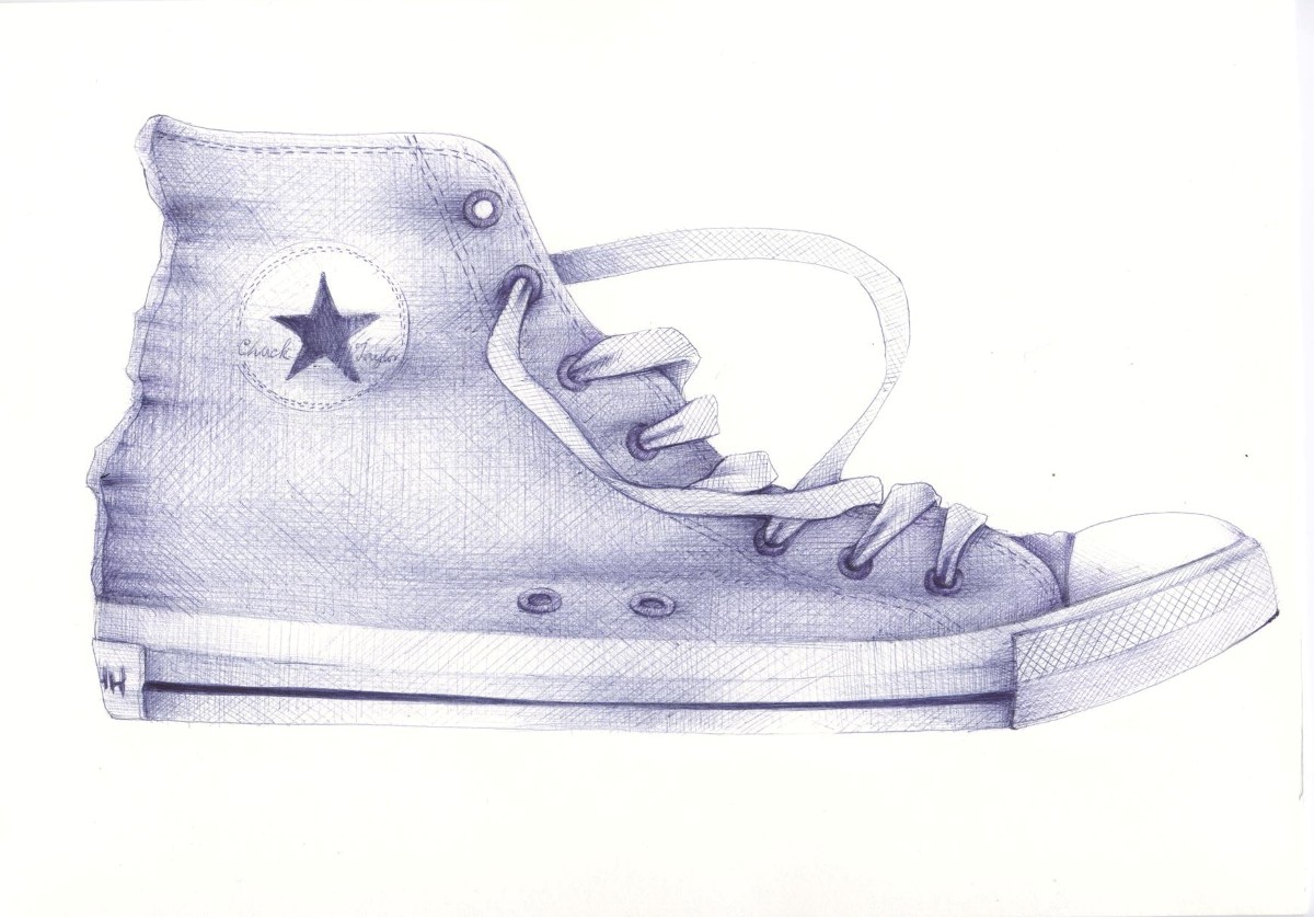 andrea joseph's sketchblog: how to draw a shoe