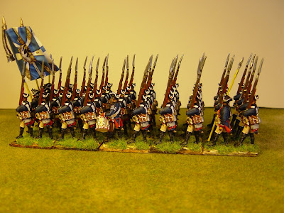 Painting Wargames Figures: 40 figures of Minden Miniatures in Prussian ...