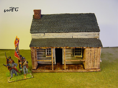 Painting Wargames Figures: Hovel's 25mm ACW Buildings (1)
