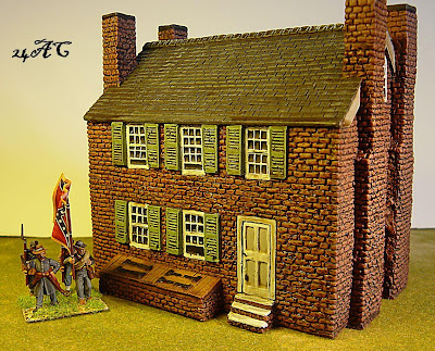 Painting Wargames Figures: Hovel's 25mm ACW Buildings (1)