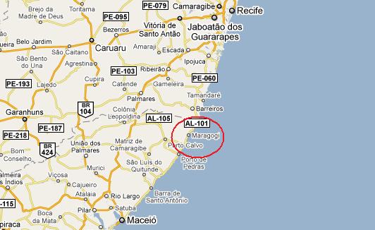 Viajar é preciso!: MARAGOGI-AL - COMO CHEGAR