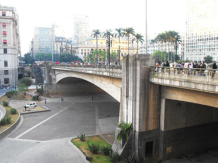 Inside São Paulo: Viaduto do Chá is an interesting place in the city centre