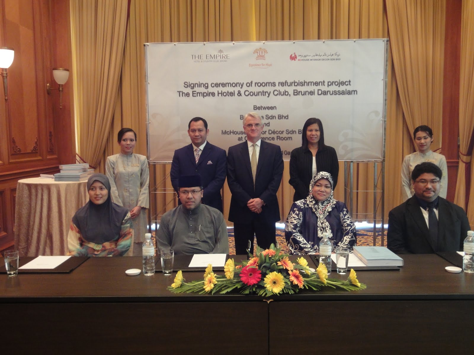 Sumantri: Signing Ceremony of Rooms Refurbishment The Empire Hotel and ...