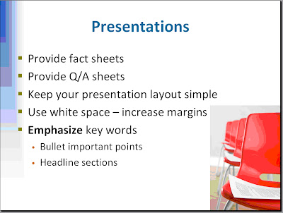 The 7X7 Rule for Presenting Information (and other handy tips ...